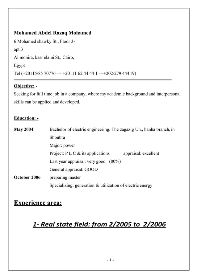 Mohamed A.Razaq | PDF