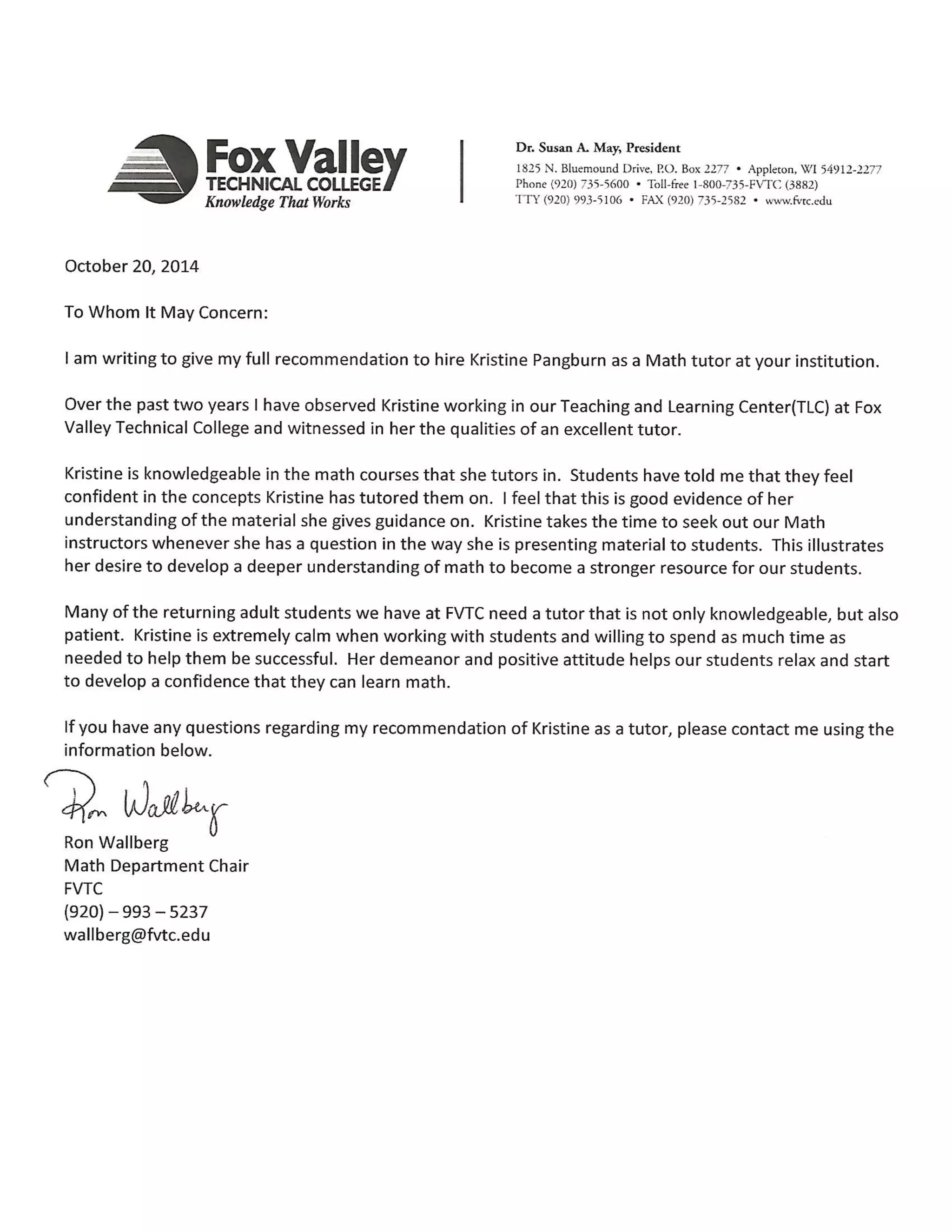 Reference Letter | PDF