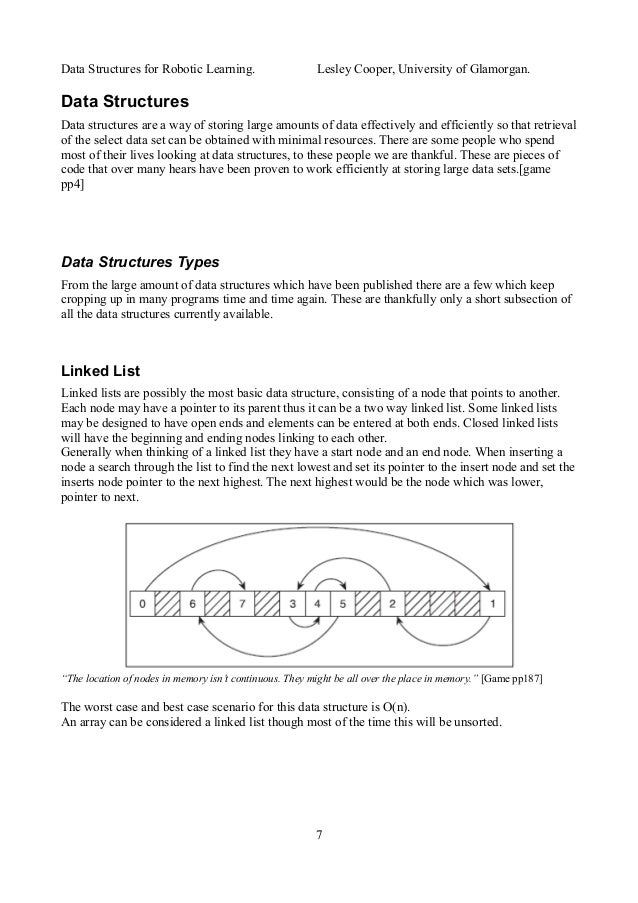 Data Structures for Robotic Learning