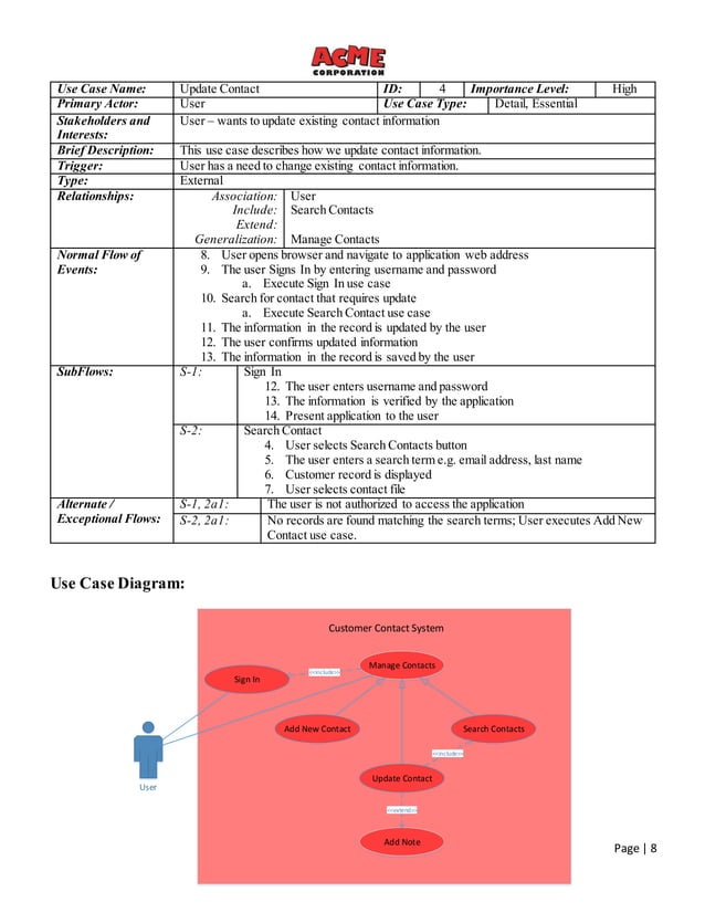 Customer Contact DB Development Project | DOCX | Operating Systems ...