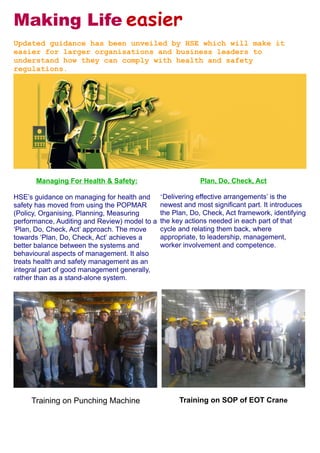 HSE NEWS LETTER April 15 | PDF | First Aid | Injuries