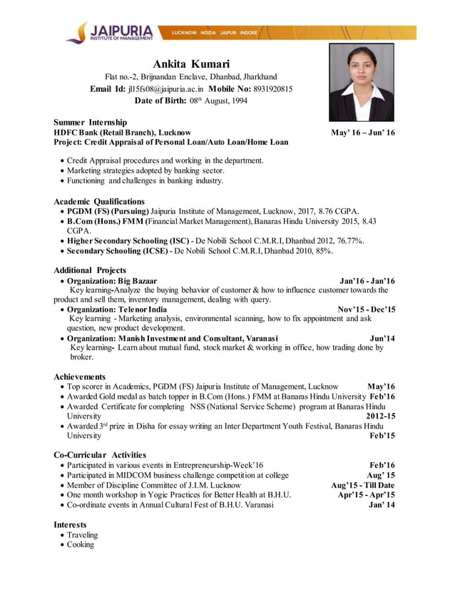 JL15FS08-Ankita Kumari-Prof. Jatin Srivastava | PDF