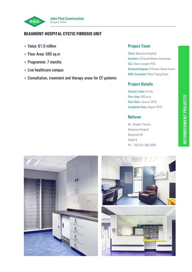 9 - Beaumont CF Ward 1209_REFURBISHMENT_EURO_NEW | PDF