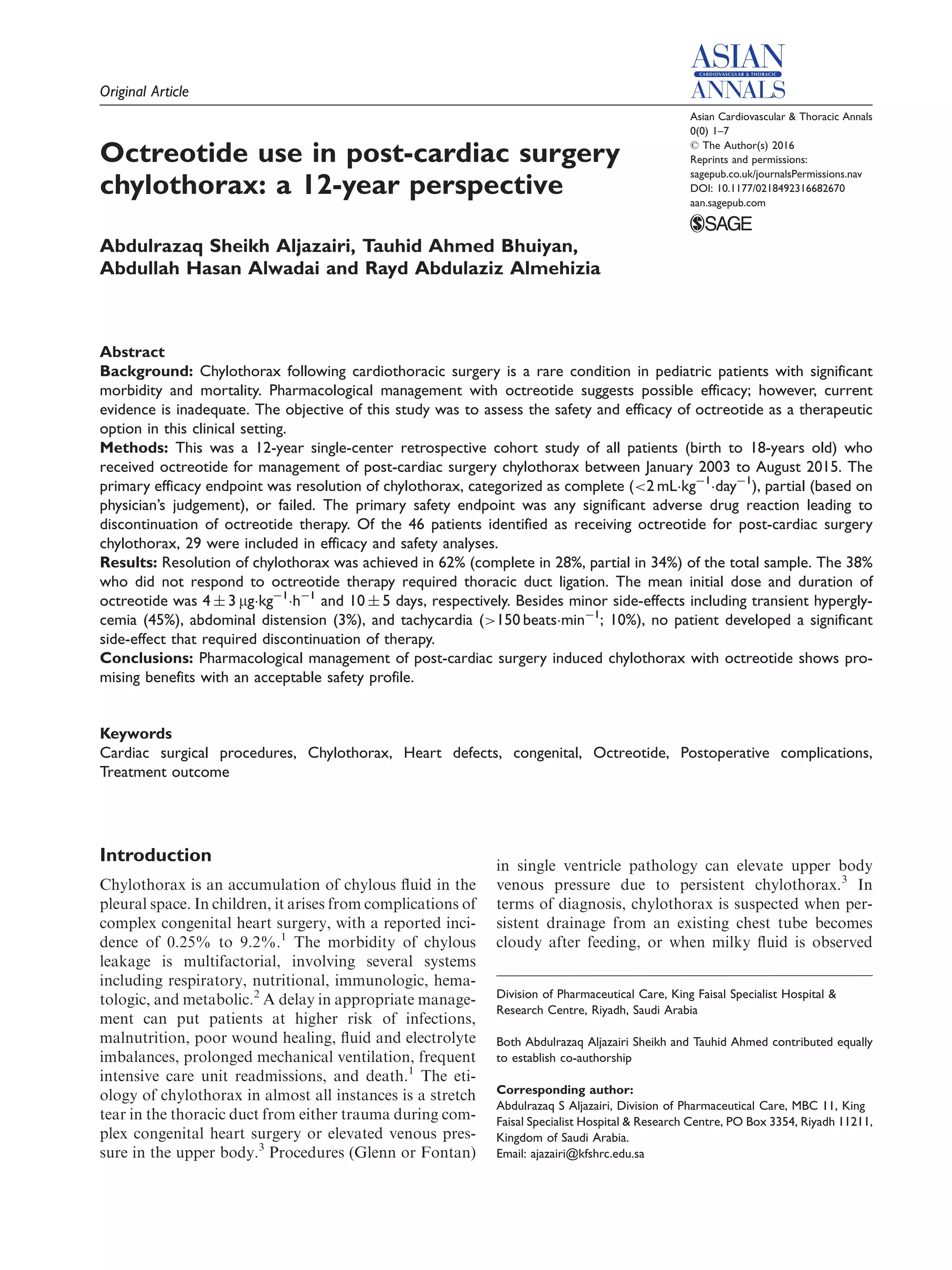 Octreotide Study | PDF