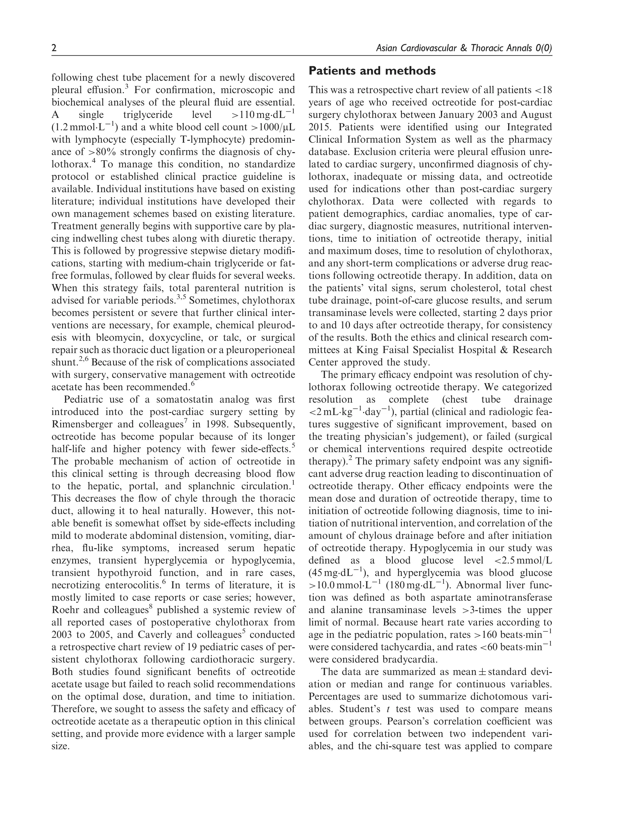 Octreotide Study | PDF