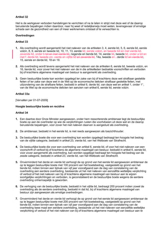 Gewijzigd voorstel van Wet Arbeidsomstandighedenwet (doorlopende tekst ...