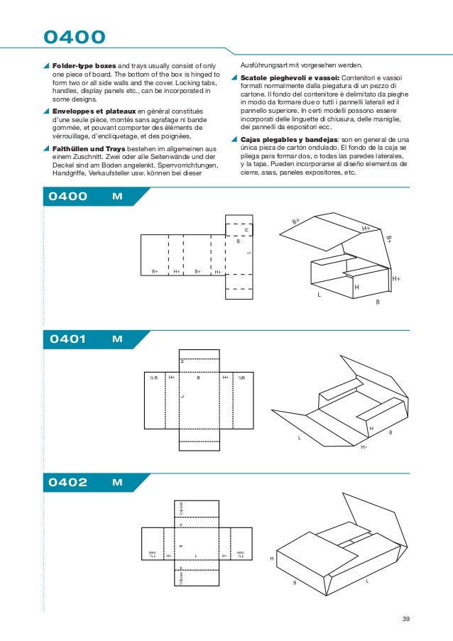 FEFCO codes of designs