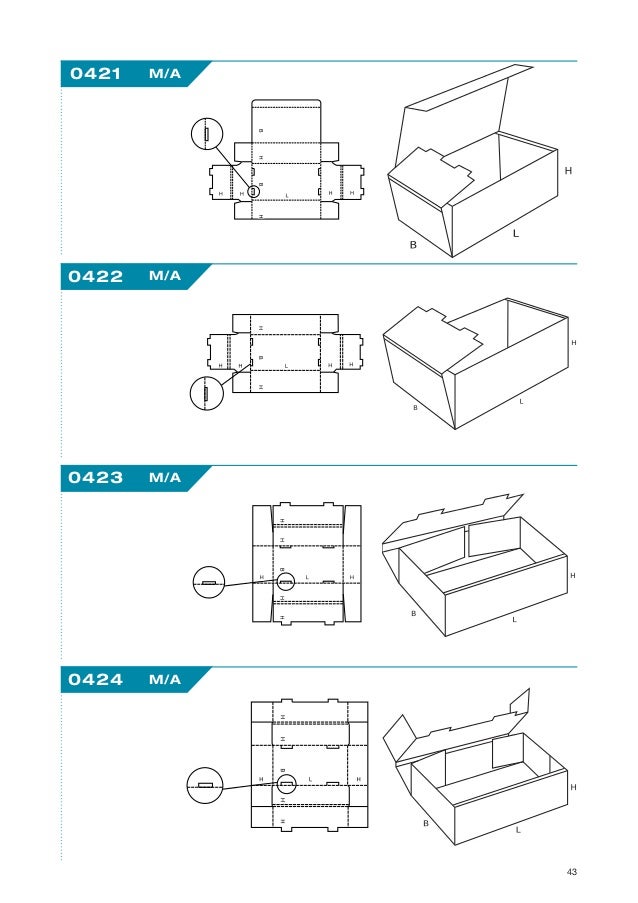 FEFCO codes of designs