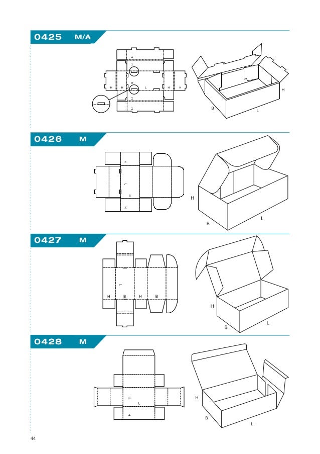 FEFCO codes of designs