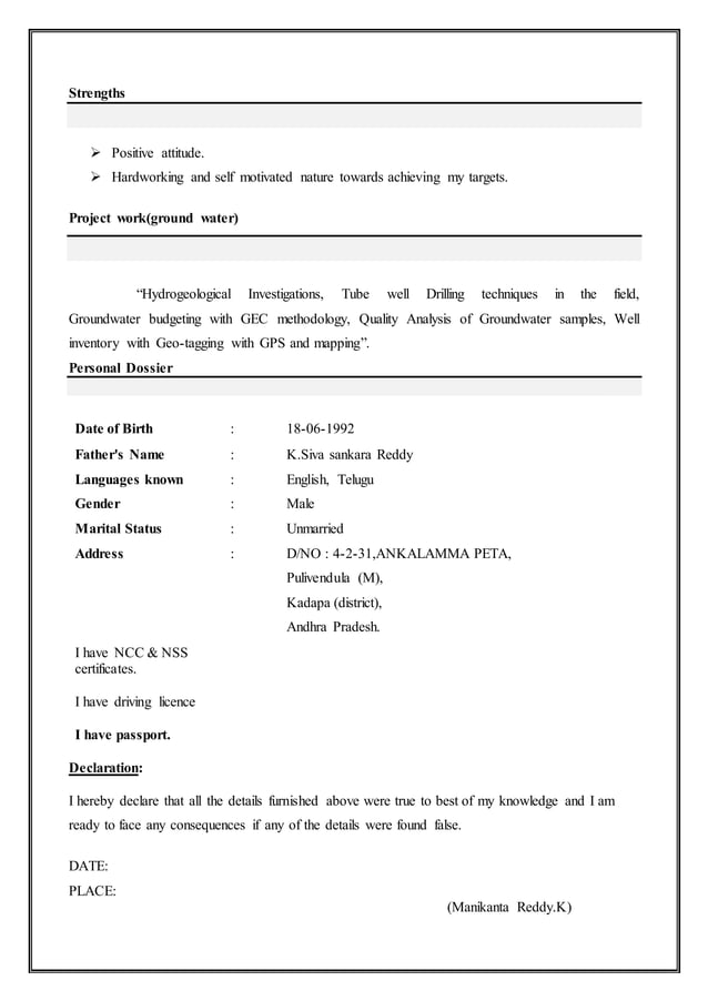 Manikanta Reddy.k | PDF