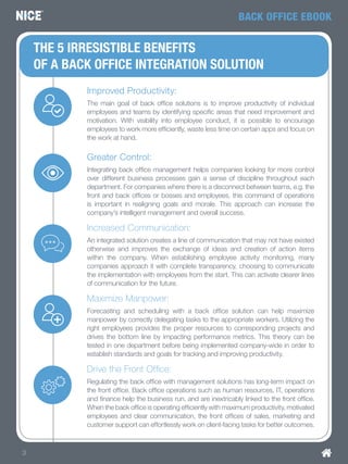 Back Office Ebook | PDF