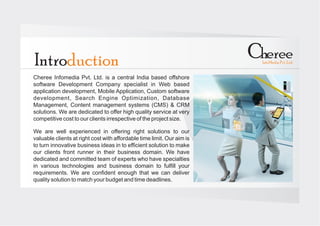 cheree_infomedia_presentation | PPT