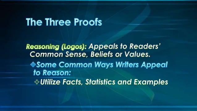 Argument & Convincing Evidence | PPT