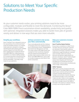 Color Press 1000 Brochure | PDF