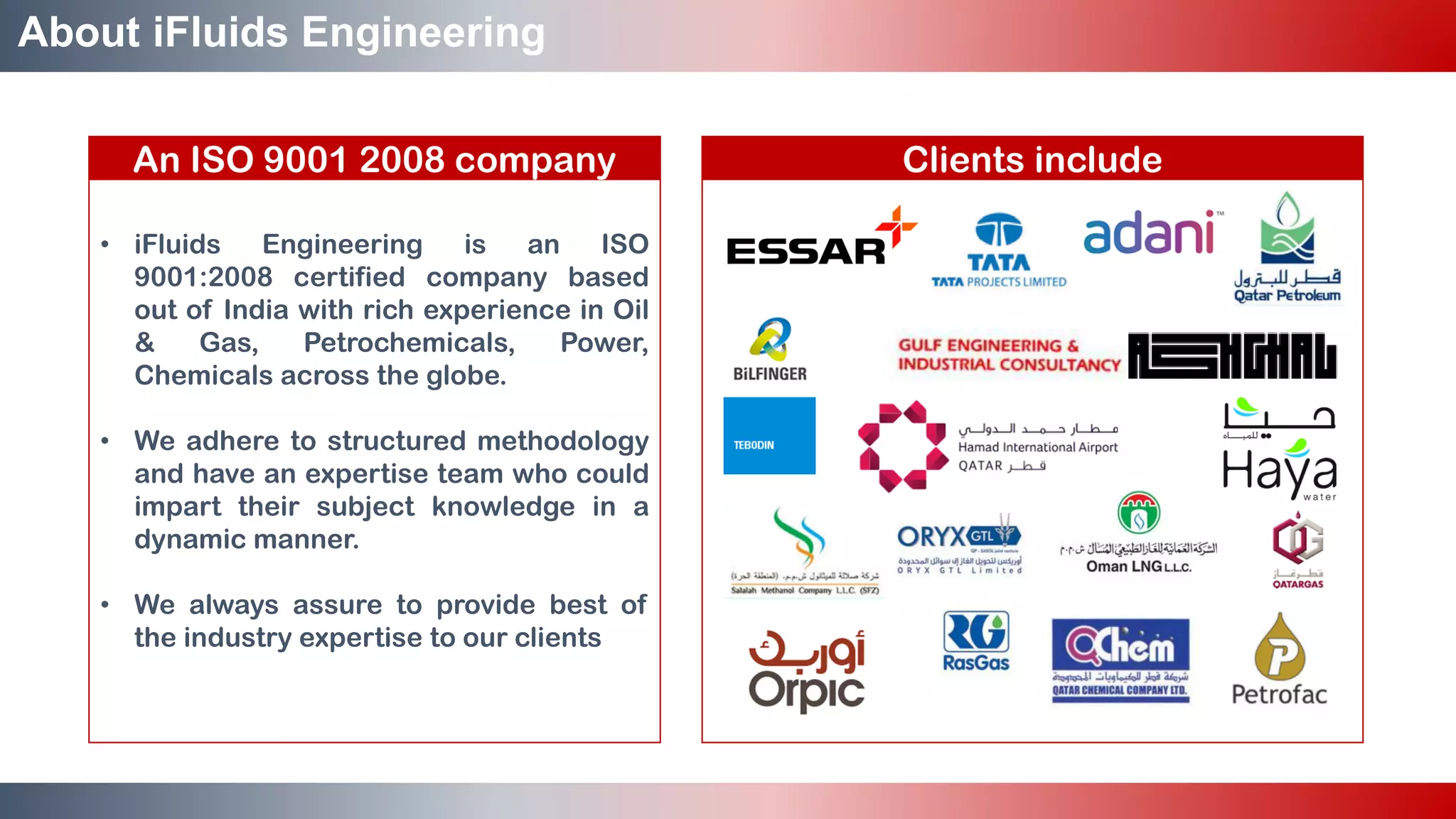 iFluids_Trainings_2016 | PPT