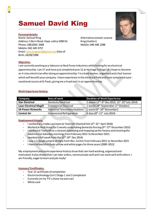 Resume | DOCX | Careers