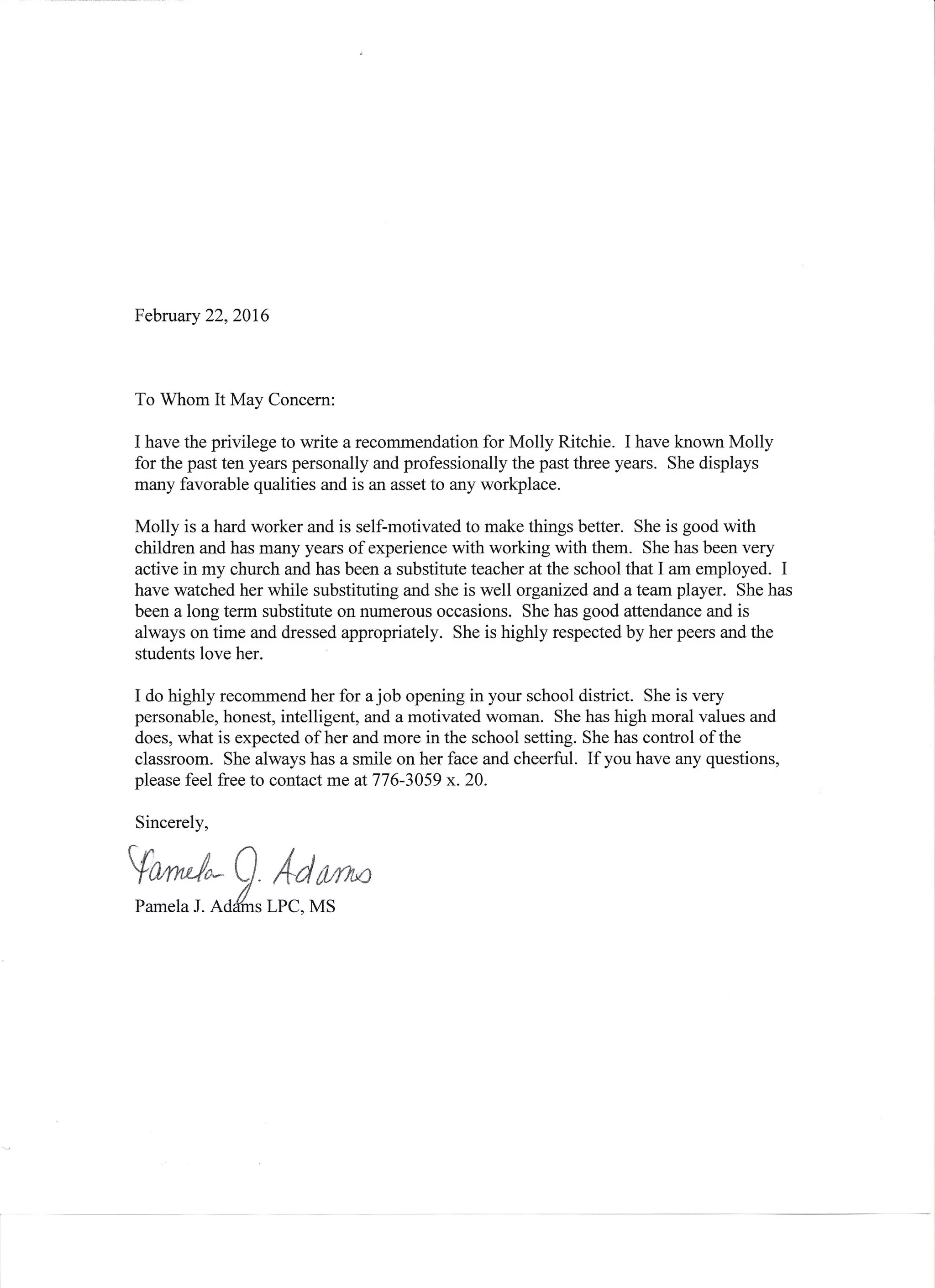 Letter 2 | PDF