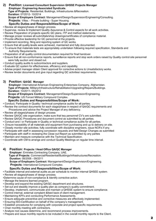 CV QAQC Manager Brf - Mngmt app. | DOC