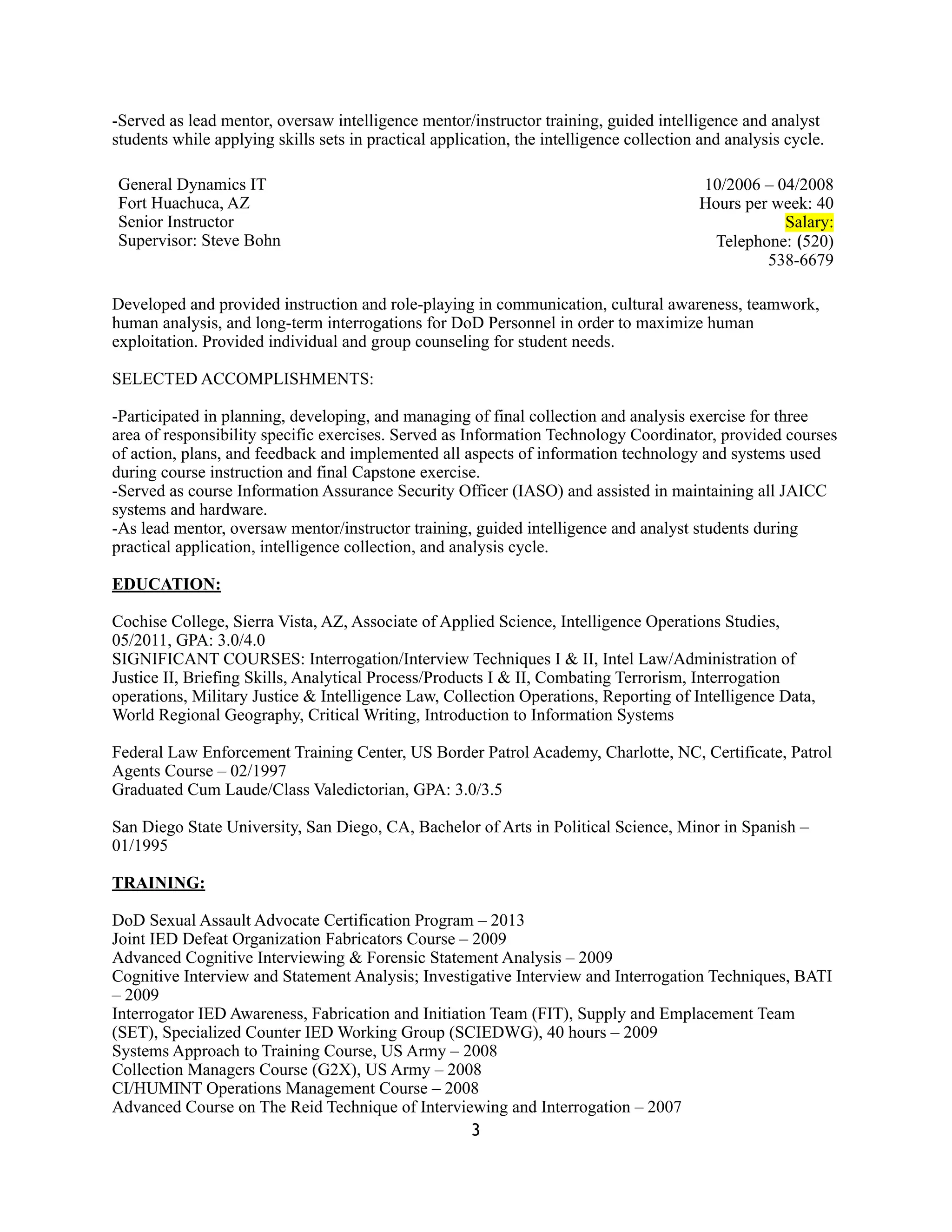 Fischer 2016 Resume | PDF