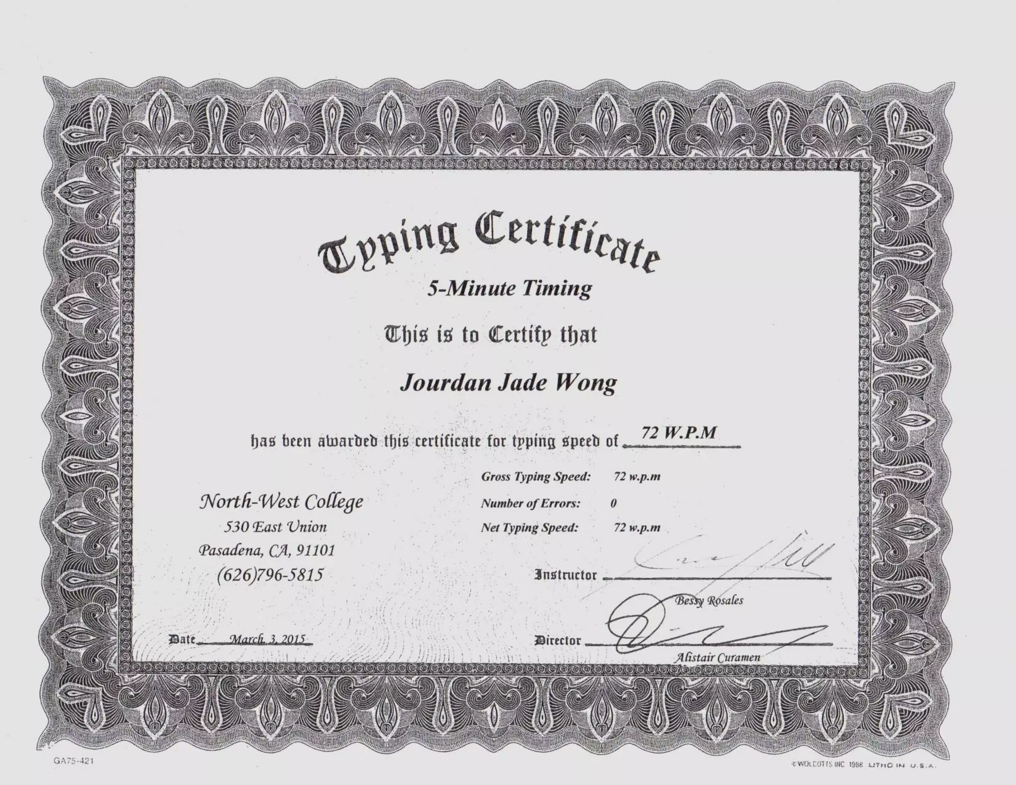 typing+certificate.compressed | PPT