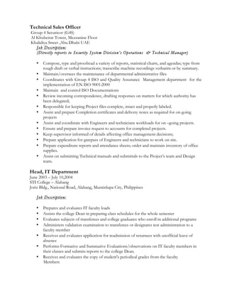 Menele Navarro CV - updated | PDF
