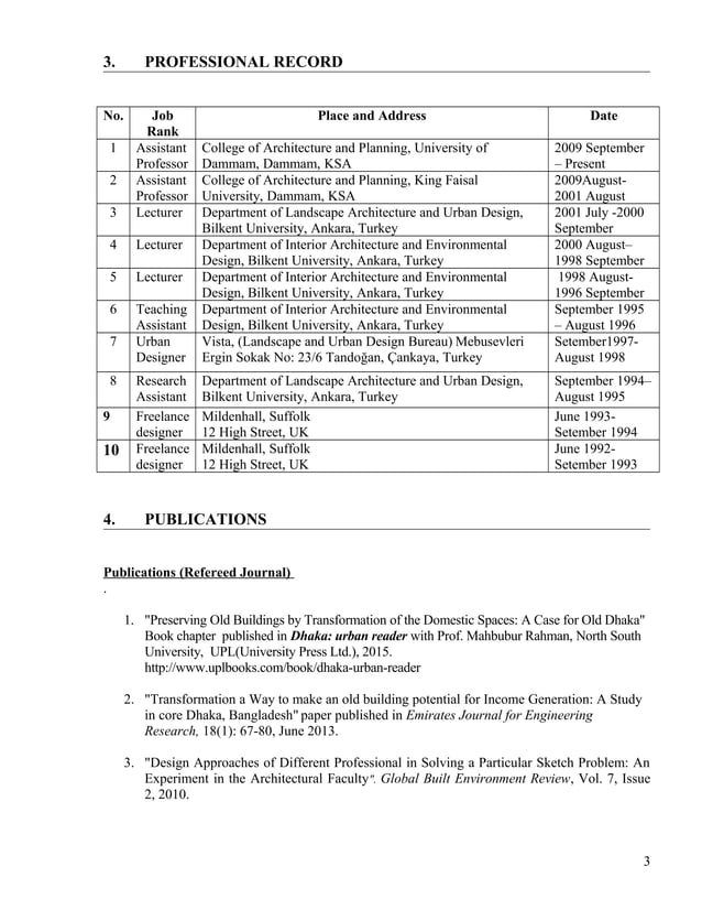 Shihabuddin Mahmud CV Linkendin | DOC | Islam | Religion & Spirituality