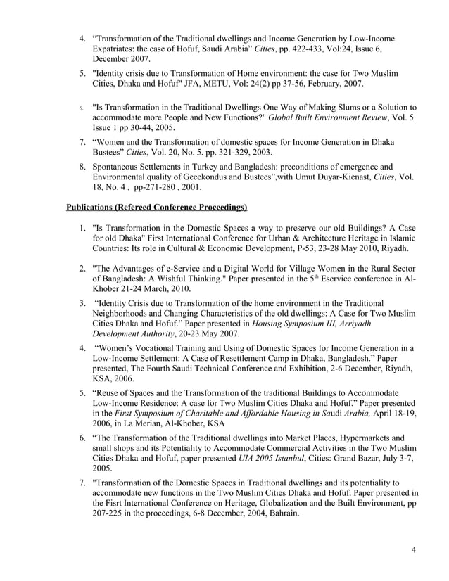 Shihabuddin Mahmud CV Linkendin | DOC | Islam | Religion & Spirituality