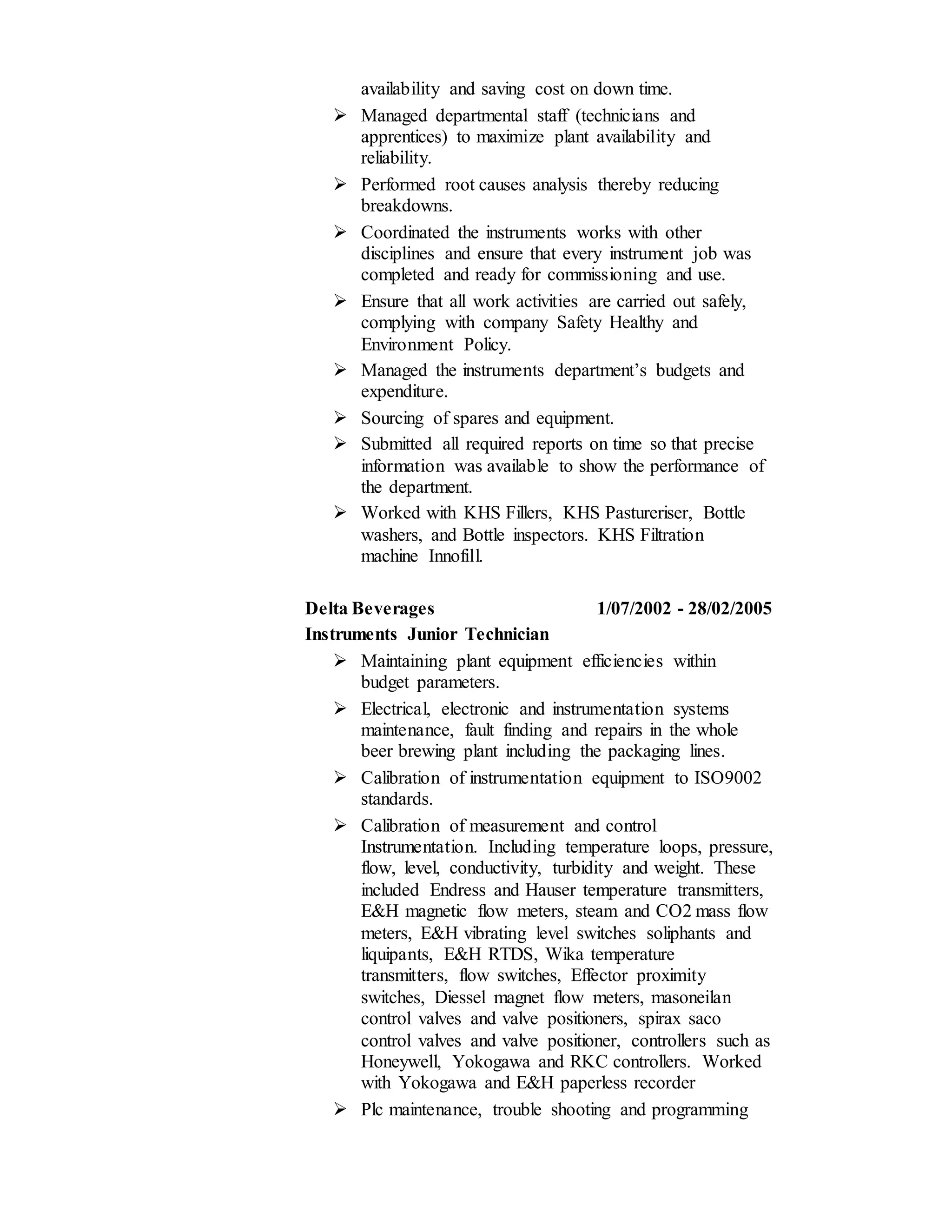 Alfred CV | DOCX