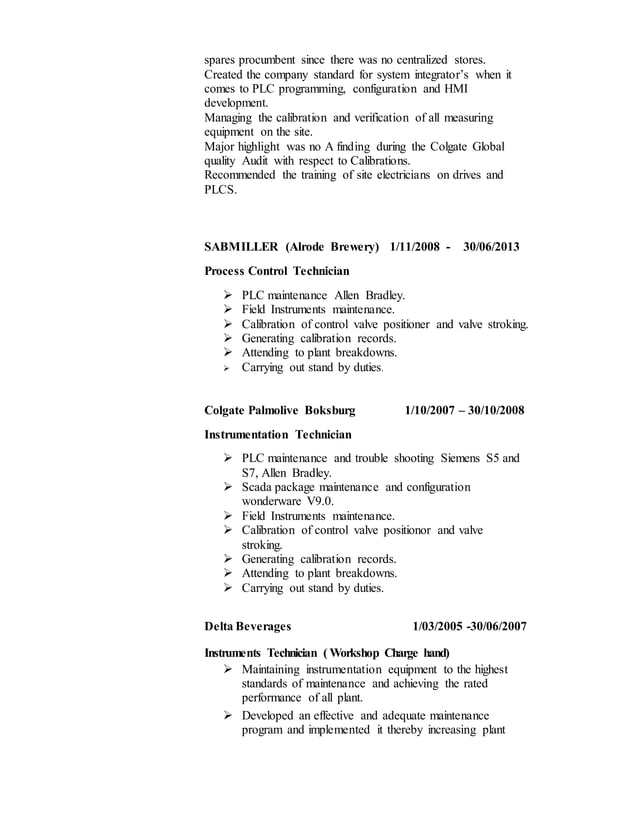 Alfred CV | DOCX