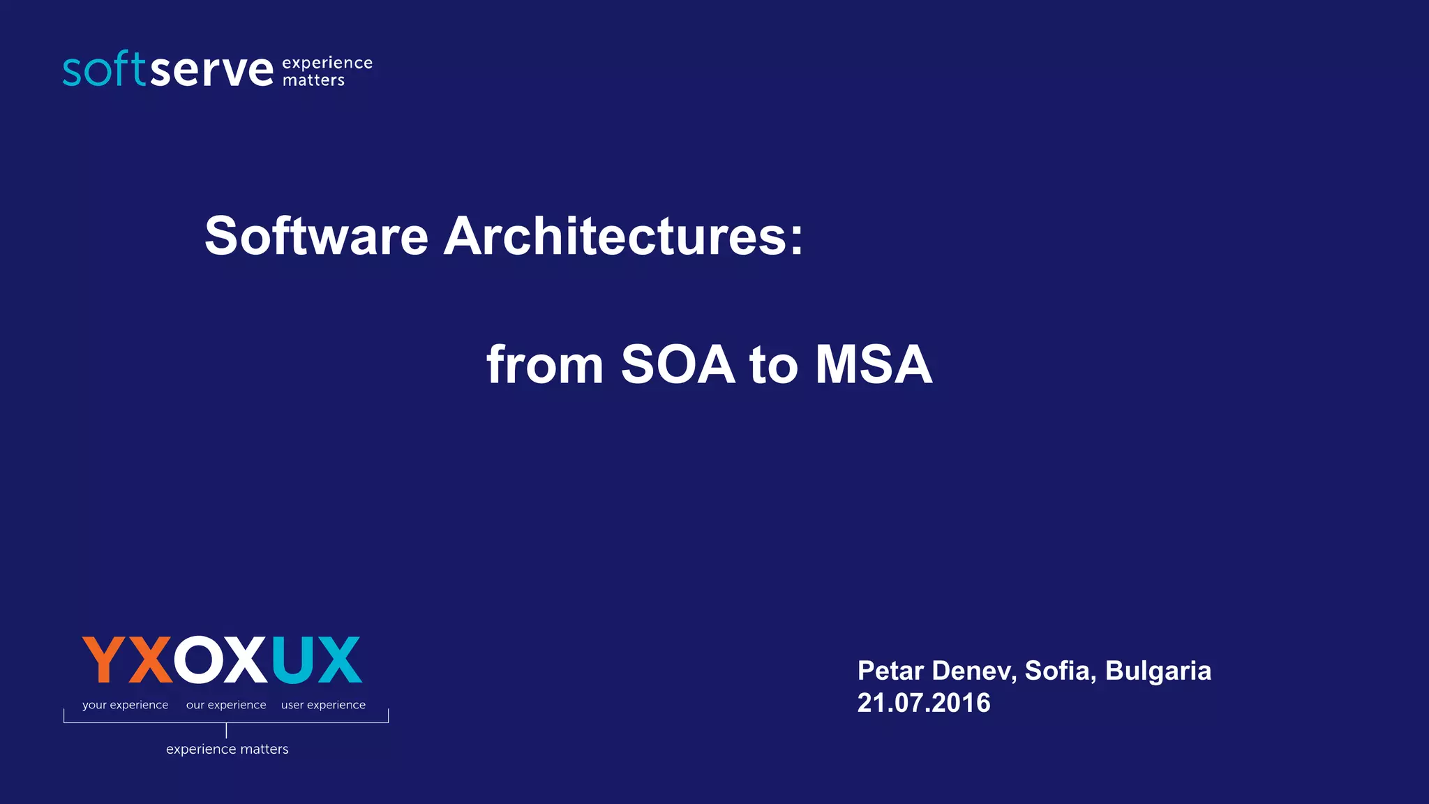 Software_Architectures_from_SOA_to_MSA | PPT