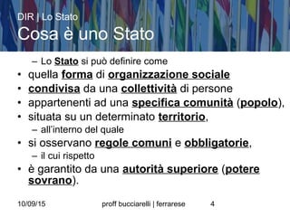 Lo stato | PPT