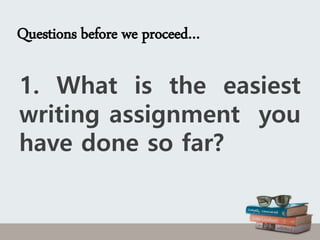 EAPP first lesson | PPTX