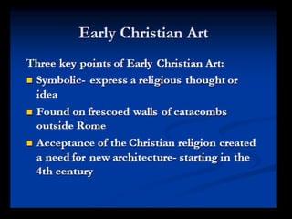 1 early christian art | PPT