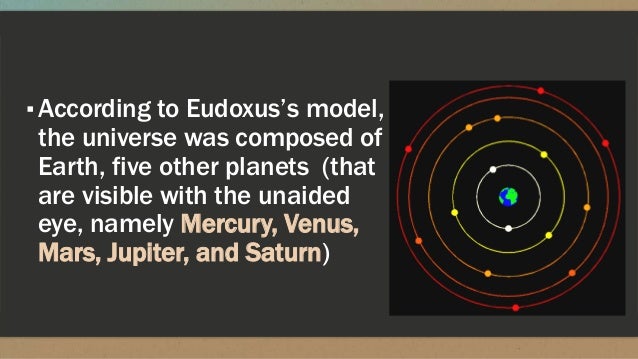 Early model of the Universe