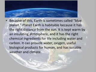 1 earth and life science-Planet earth.pptx