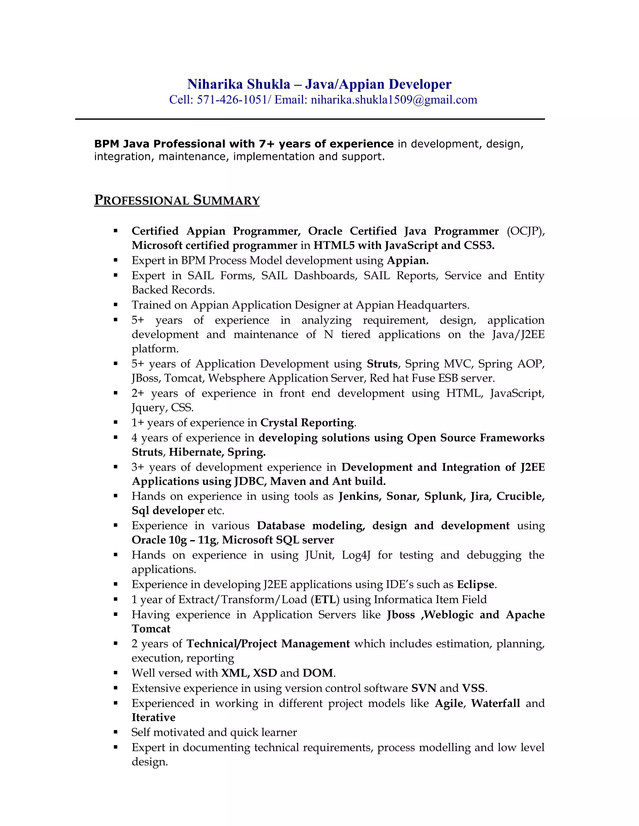 Niharika_Shukla_CV | DOC