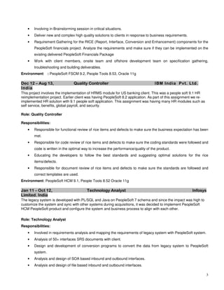 Anilkumar Puvadi_PeopleSoft Technical Consultant | PDF | Databases ...