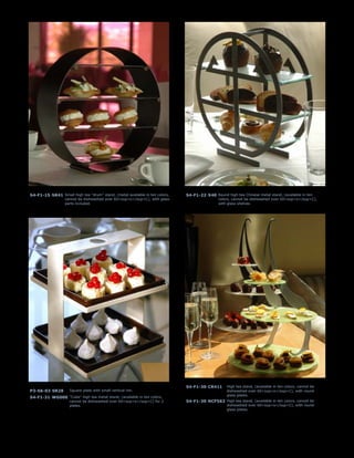Catalog High Tea Stands | PDF | Home Appliances | Home & Garden