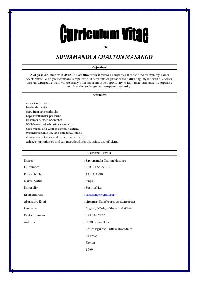 CURRICULUM VITAE new version 2015