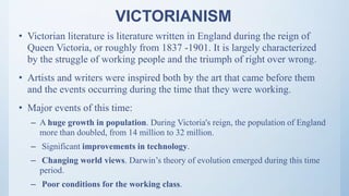 The Victorian Era | PPTX | Poetry | Books and Literature