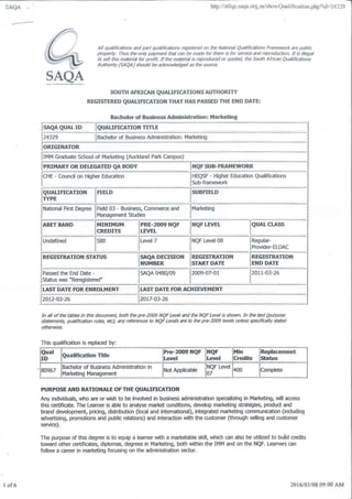 Degree Documents | PDF