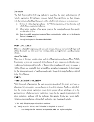 Traffic RAG report SMC 2012 | PDF | Auto Type | Automotive