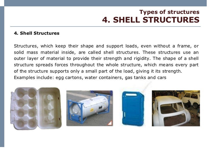 Man Made Shell Structures Examples