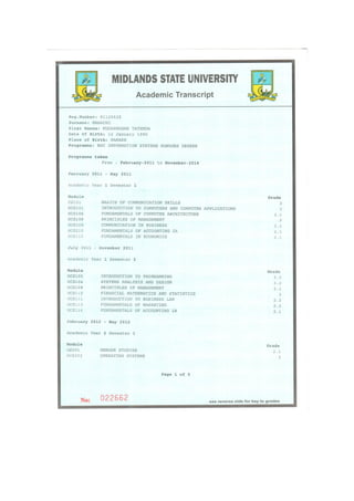 transcript kuda | PDF