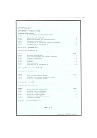 transcript kuda | PDF