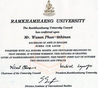 B.A. English Degree | PDF