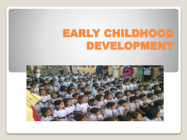 Early Childhood Development Program | PPTX