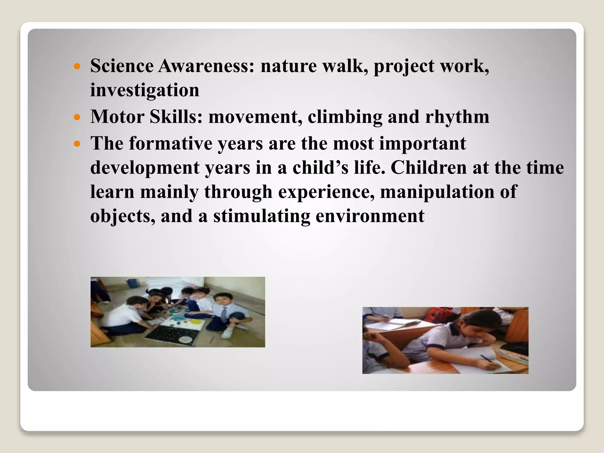 Early Childhood Development | PPTX