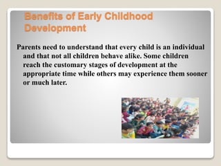Early Childhood Development | PPTX