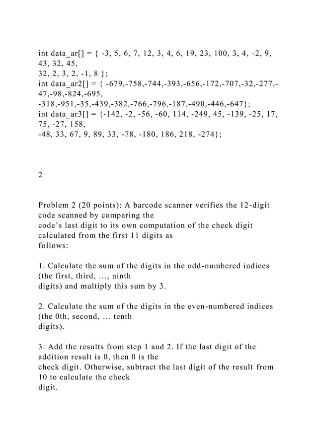 1 ECE 175 Computer Programming for Engineering Applica.docx